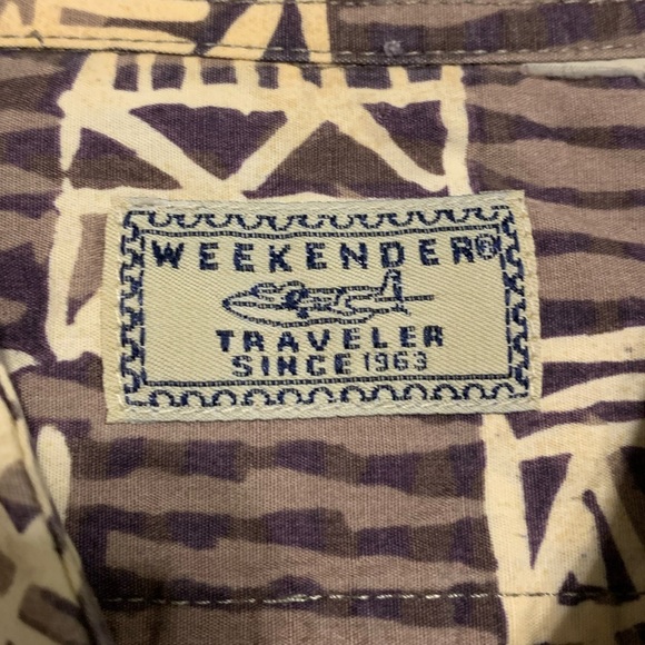 Weekenders | Shirts | Vintage Weekender Traveler Hawaiian Style Shirt L ...
